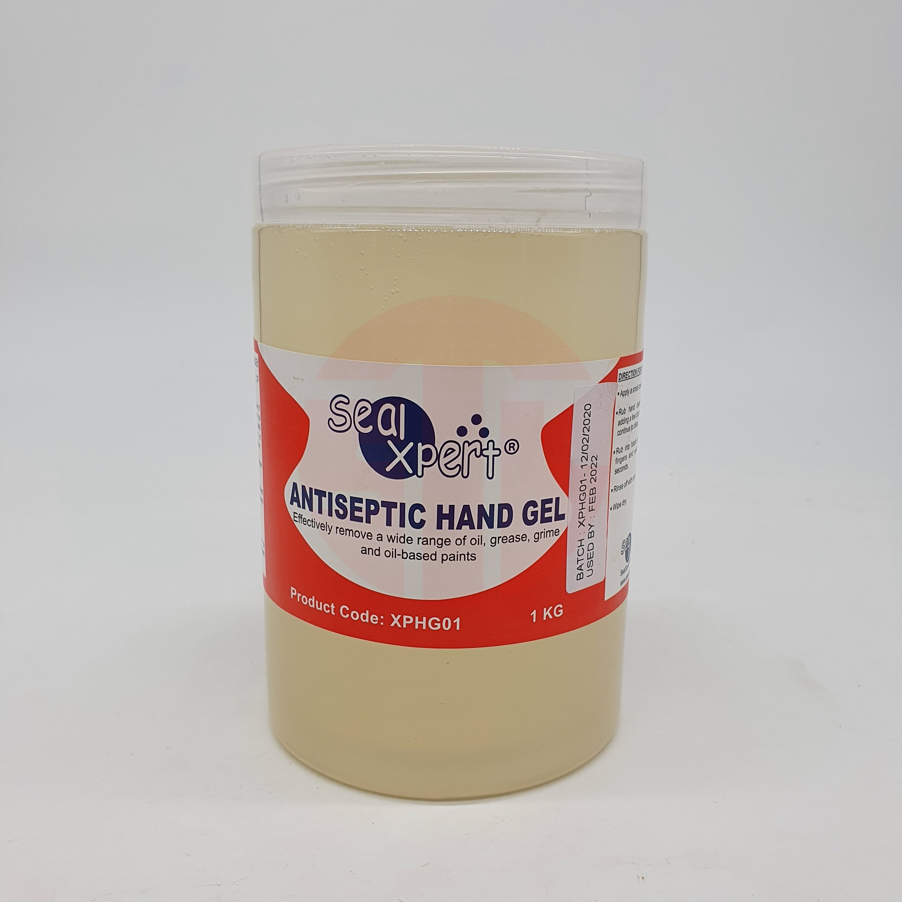 SEALXPERT ANTISEPTIC HAND GEL XPHG01 - Sin Thye Loke Oil Seals Sdn Bhd
